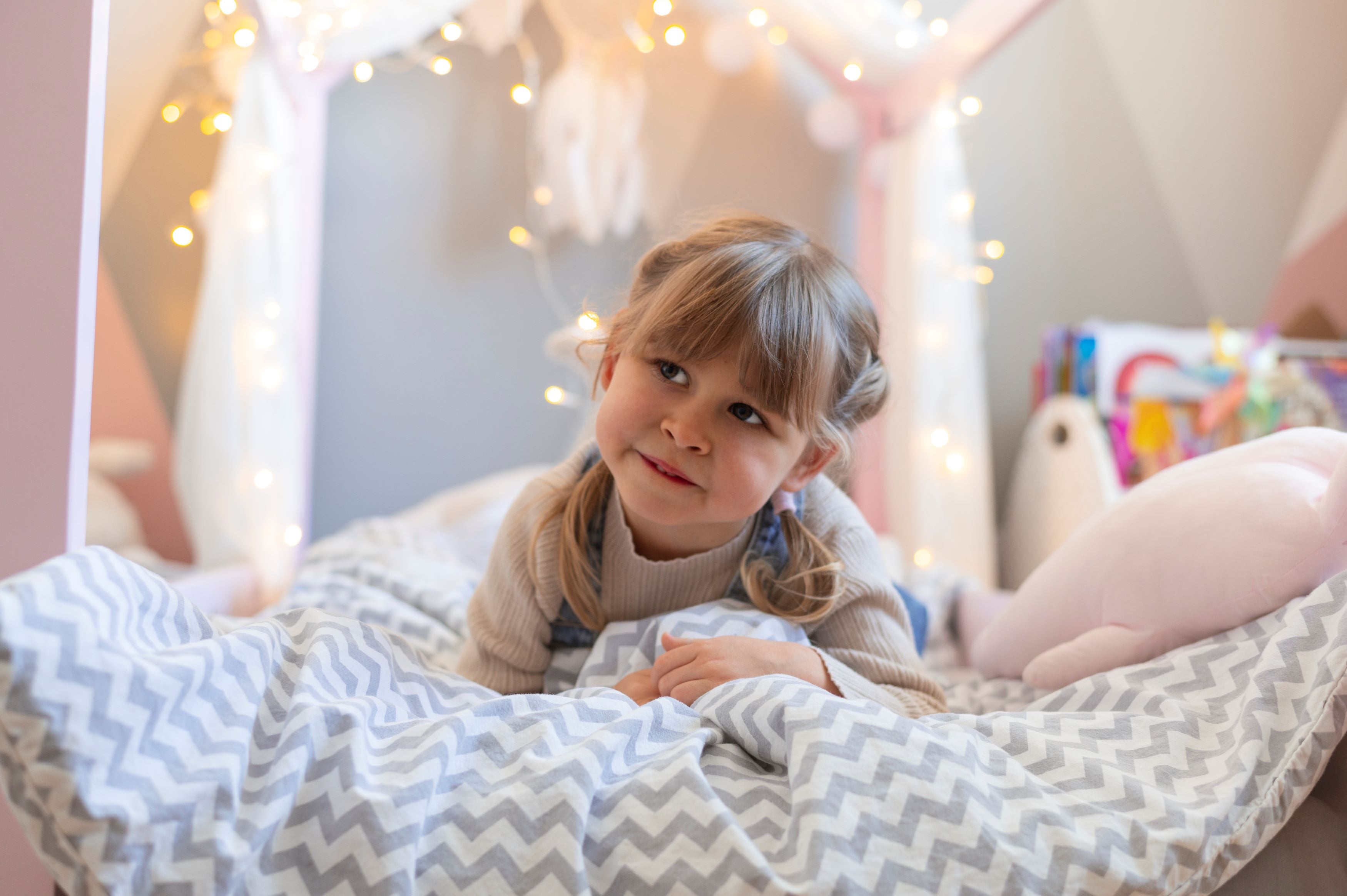 Exploring the Comfort of a Child's Bed – 5 Little Monkeys